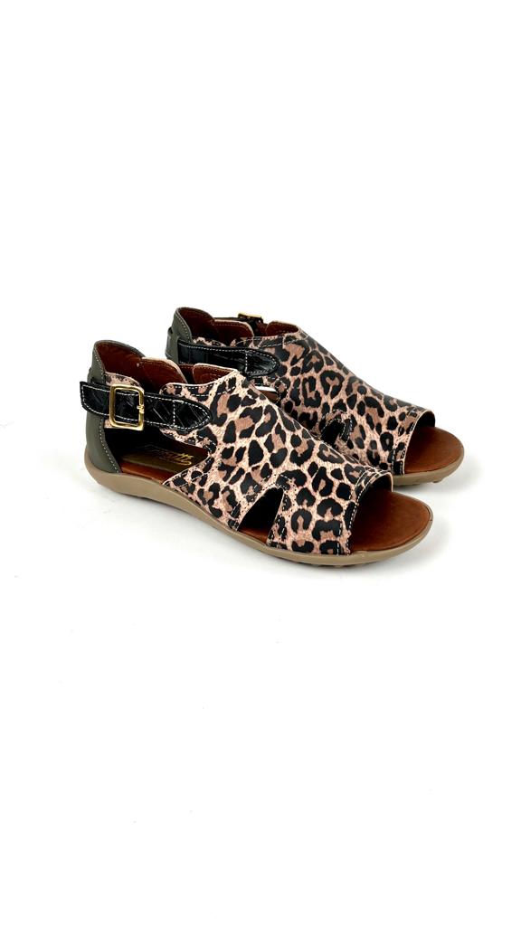 Sandalia Maya Animal Print Vanzetti – TenteTottal